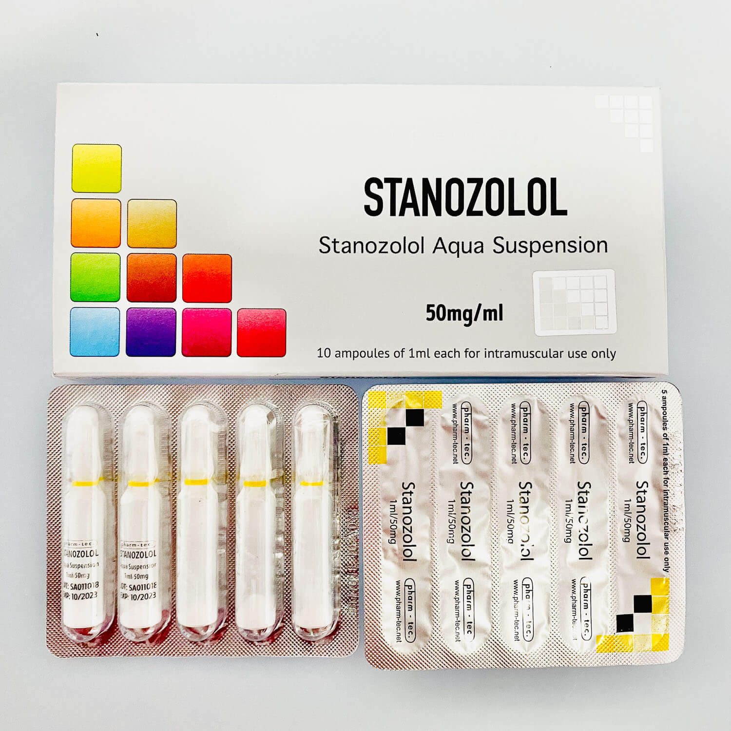 Stanozolol Aqua Suspension (Wistrol) - 10 amp (50mg/amp) | Testosterone ...